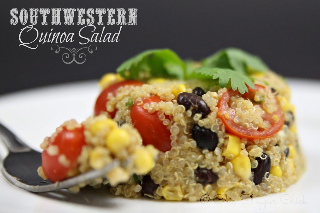 15-minute southwestern quinoa salad recipe